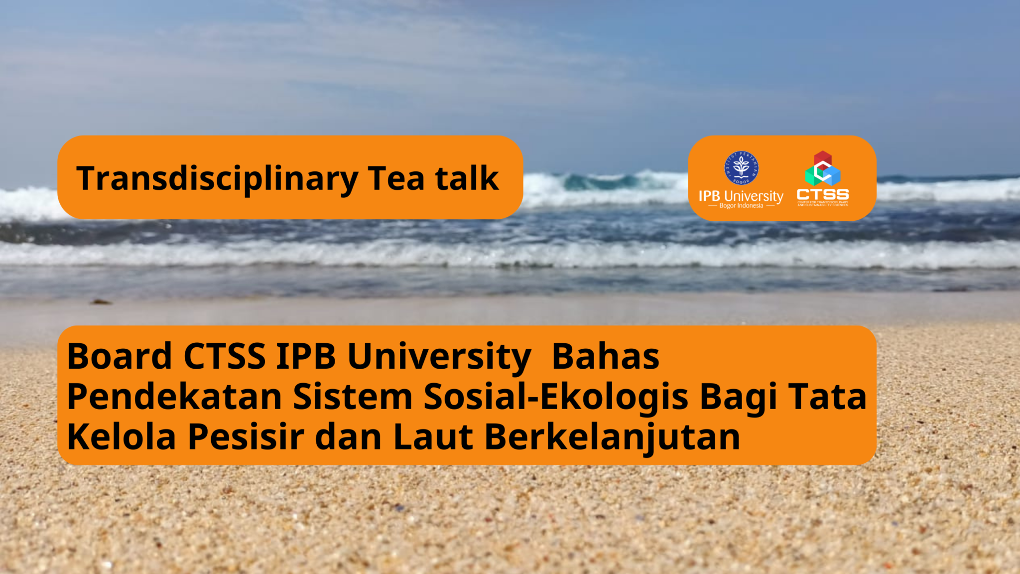Board CTSS IPB University Bahas Pendekatan Sistem Sosial-Ekologis Bagi ...